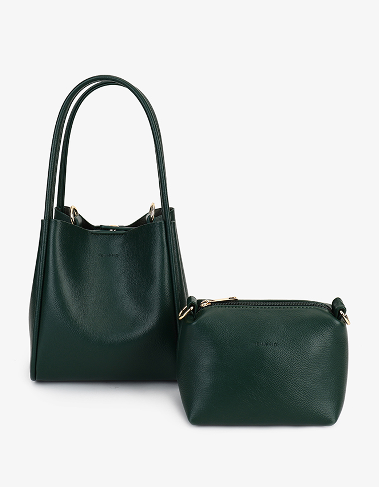 HOLLACE MINI TOTE EMERALD – REMI/REID