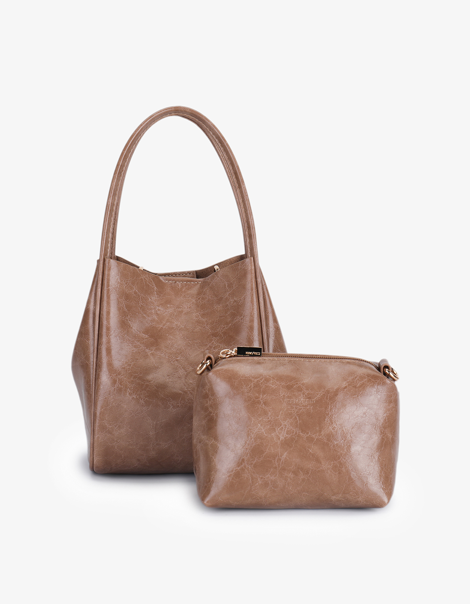 HOLLACE MINI TOTE WAXED MAUVE – REMI/REID